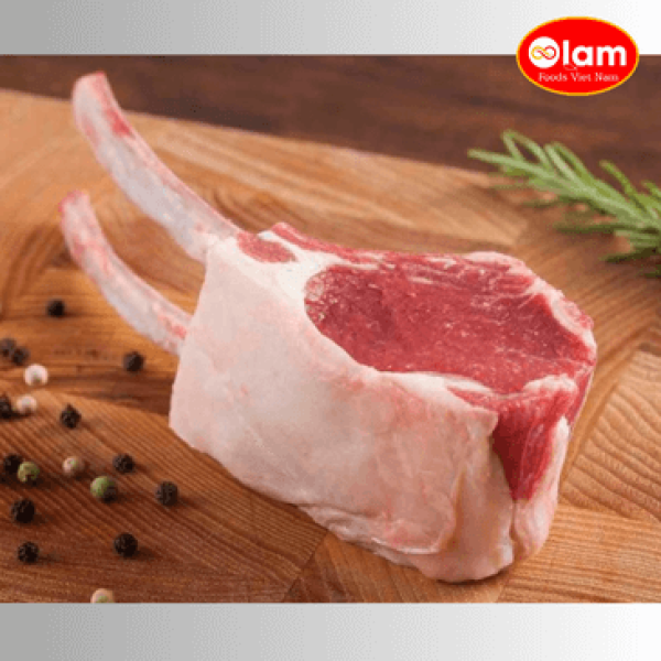 Lamb Rack Frenched Cap On Blade Out Frozen (Sườn cừu cắt kiểu Pháp ...
